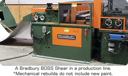 A Bradbury BOSS Shear Rebuild Now Available in Your Facility!