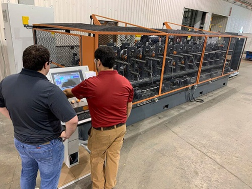 Bradbury Provides Roll Forming Solution for MicroMetl